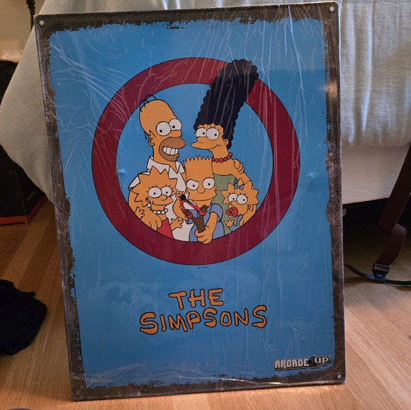 Simpsons | Wall Decor | The Simpsons 24 X 8 Metal Poster New | Poshmark